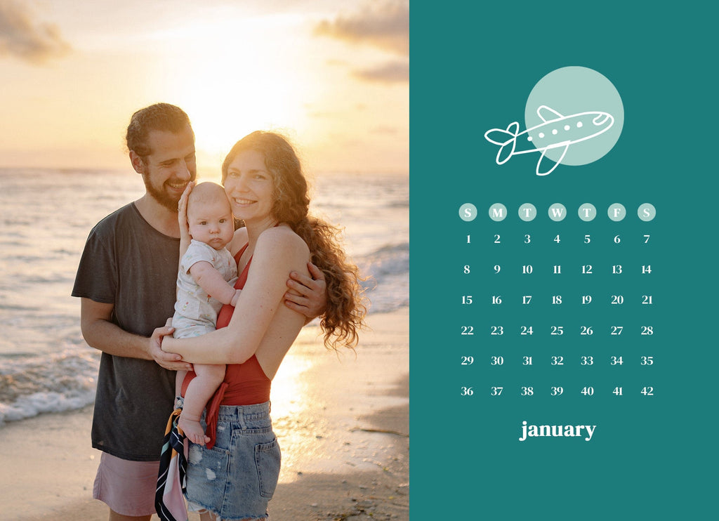 Tropical Vibes | Desk Calendars | Nations Photo Lab