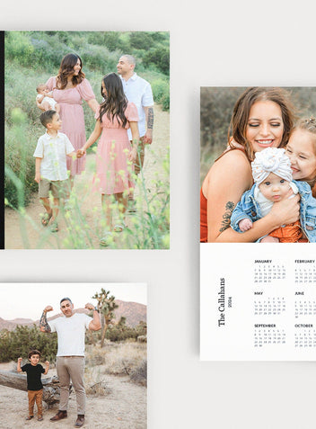 Single Sided CalPersonalized Single Sided Photo Calendars