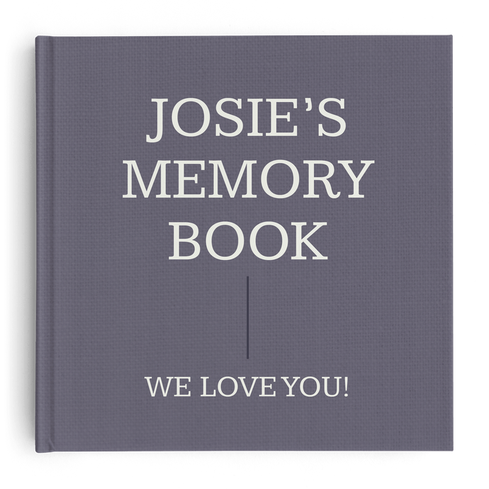 Custom Memory Book