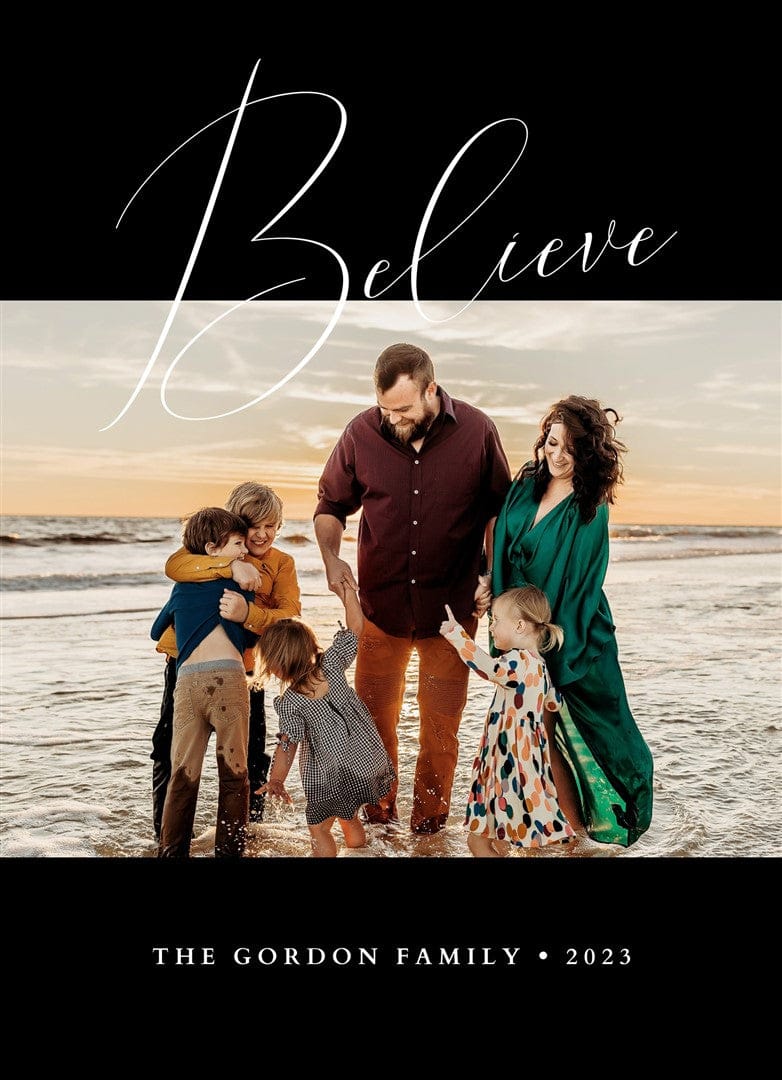Believe In Family | Designer Cards | Nations Photo Lab