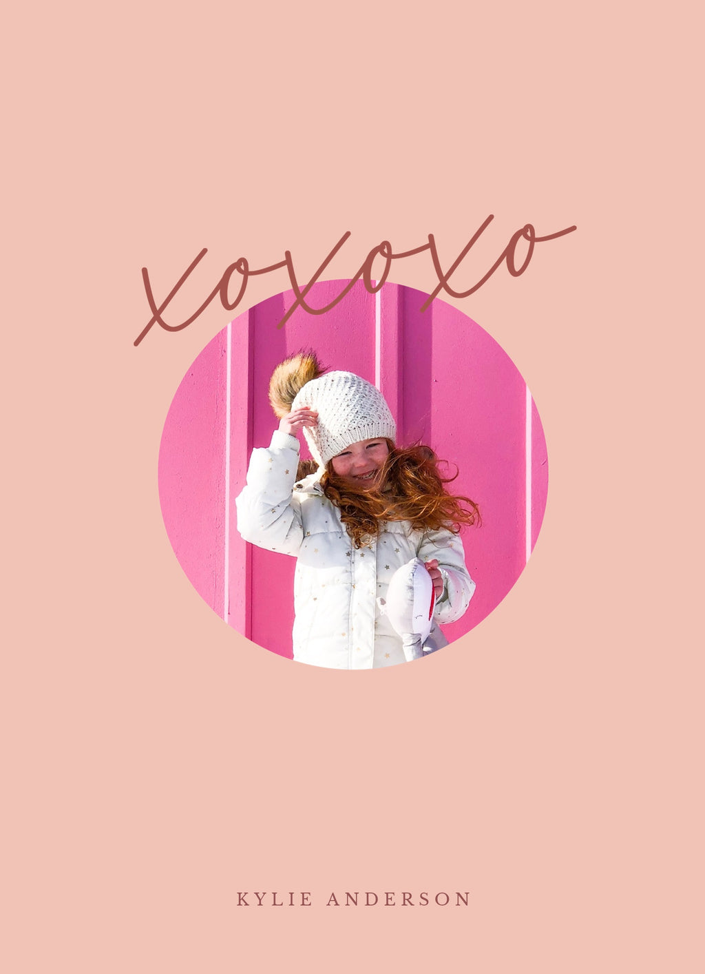 Minimalist XO | Designer Cards | Nations Photo Lab