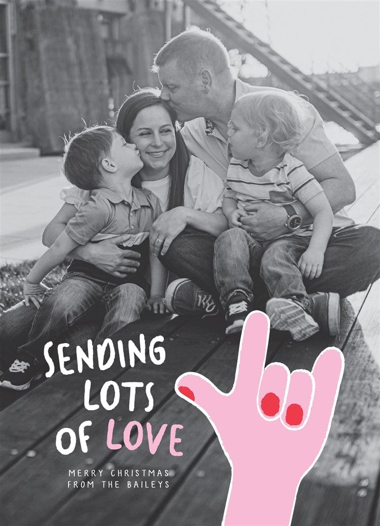Signing Love | Holiday Cards 2025 | Nations Photo Lab