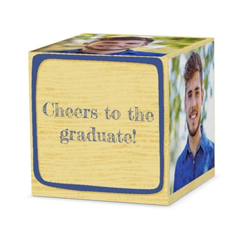 Letter Blocks Blue | Cube Décor | Nations Photo Lab