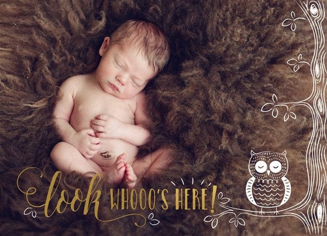 Look Who's Here | Birth Announcements | Nations Photo Lab