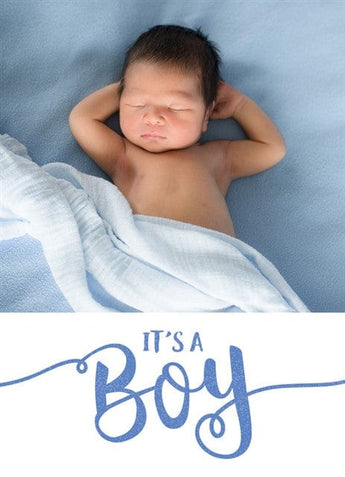 Our Baby Boy | Birth Announcements | Nations Photo Lab